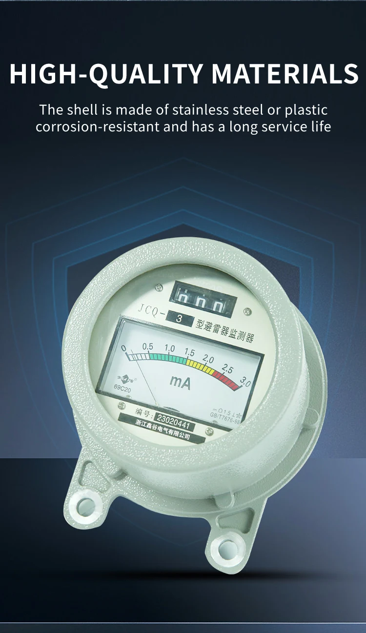 3kv-220kv High Voltage Zinc Oxide Monitor Surge Arresterjcq-3 Counter ...