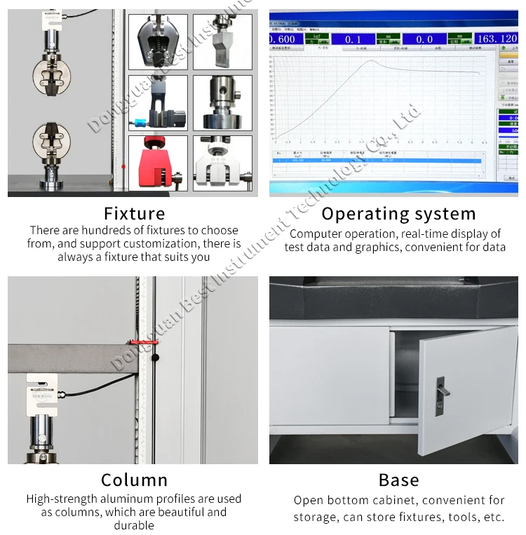 Iso178 Double-column Universal Tensile Strength Testing Machine - Buy ...