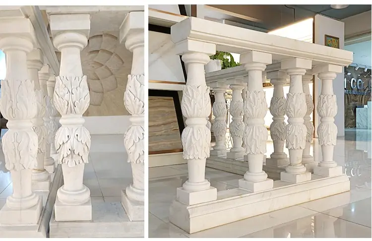 Wholesale Carving Stone Baluster Marble Parapetmanufacturer