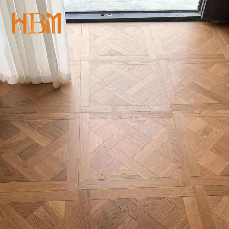 Classic French Oak Wood Versailles Parquet Flooring Pattern Tiles For ...