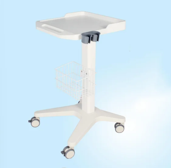 Mobile Trolley Cart with Table Top for Ultrasound Machine