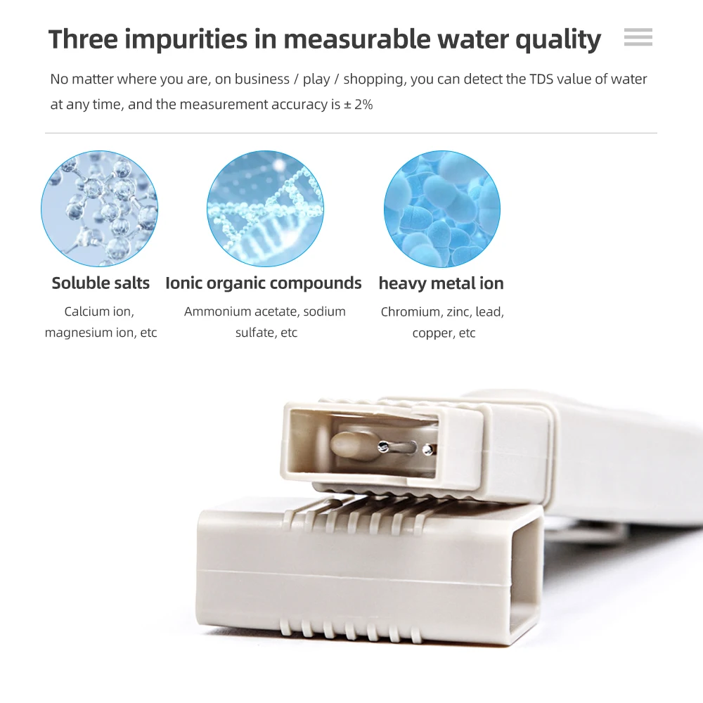 PPM Water Quality Tester - Accurate TDS Meter for All