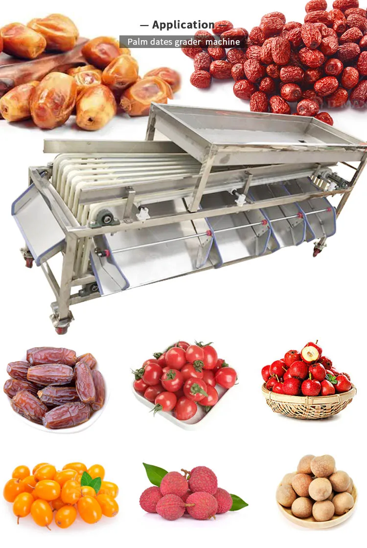 Multifunction Fruit And Vegetable Size Sorting Grading Machine Potato ...