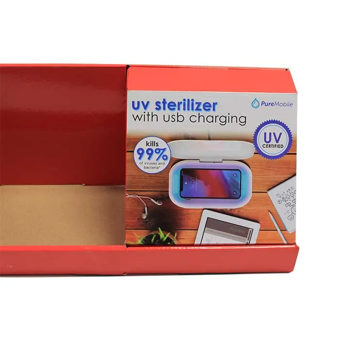 Promotional Cardboard Sidekicks Paper PDQ Trays Display Stand ...