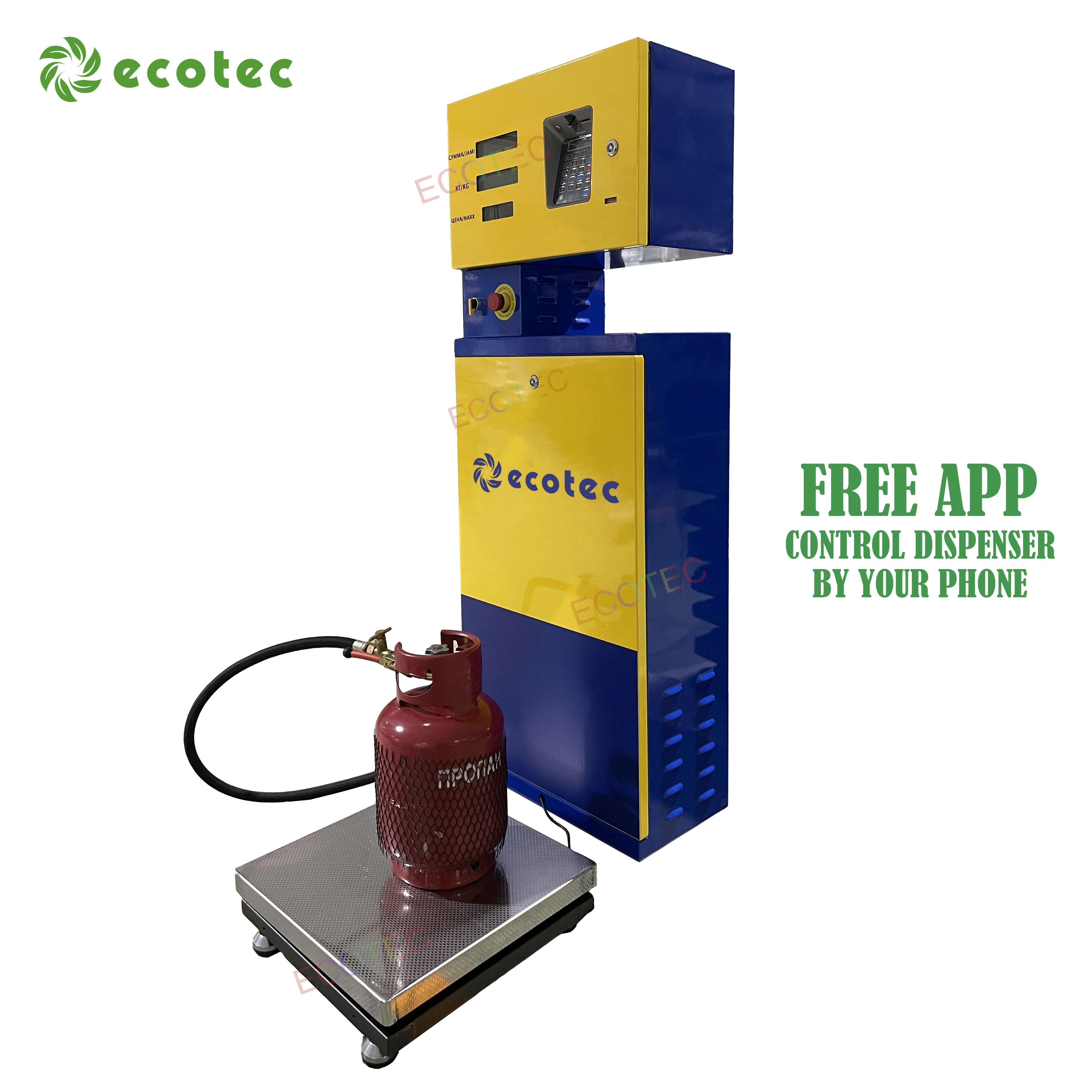 Ecotec LPG Gas Cylinder Filling Machine - Precision & Efficiency