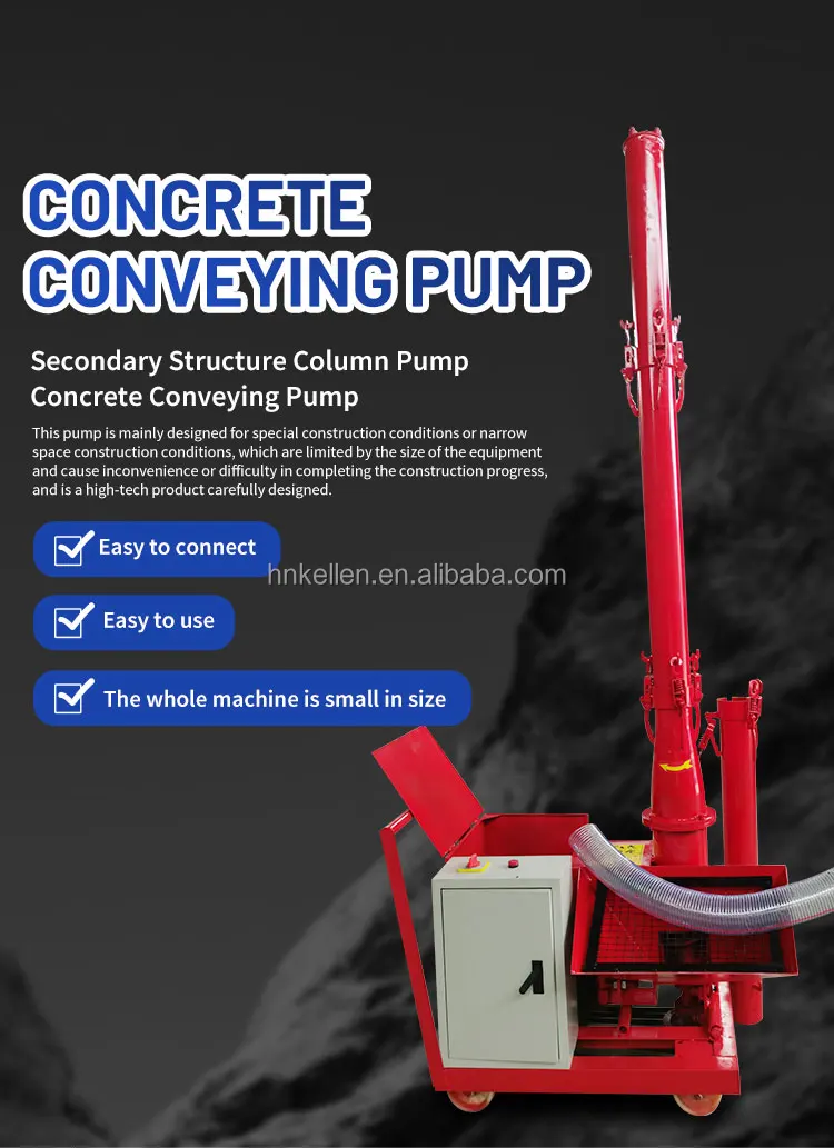 Small Secondary Constructional Column Pump Feeder/fine Aggregate ...