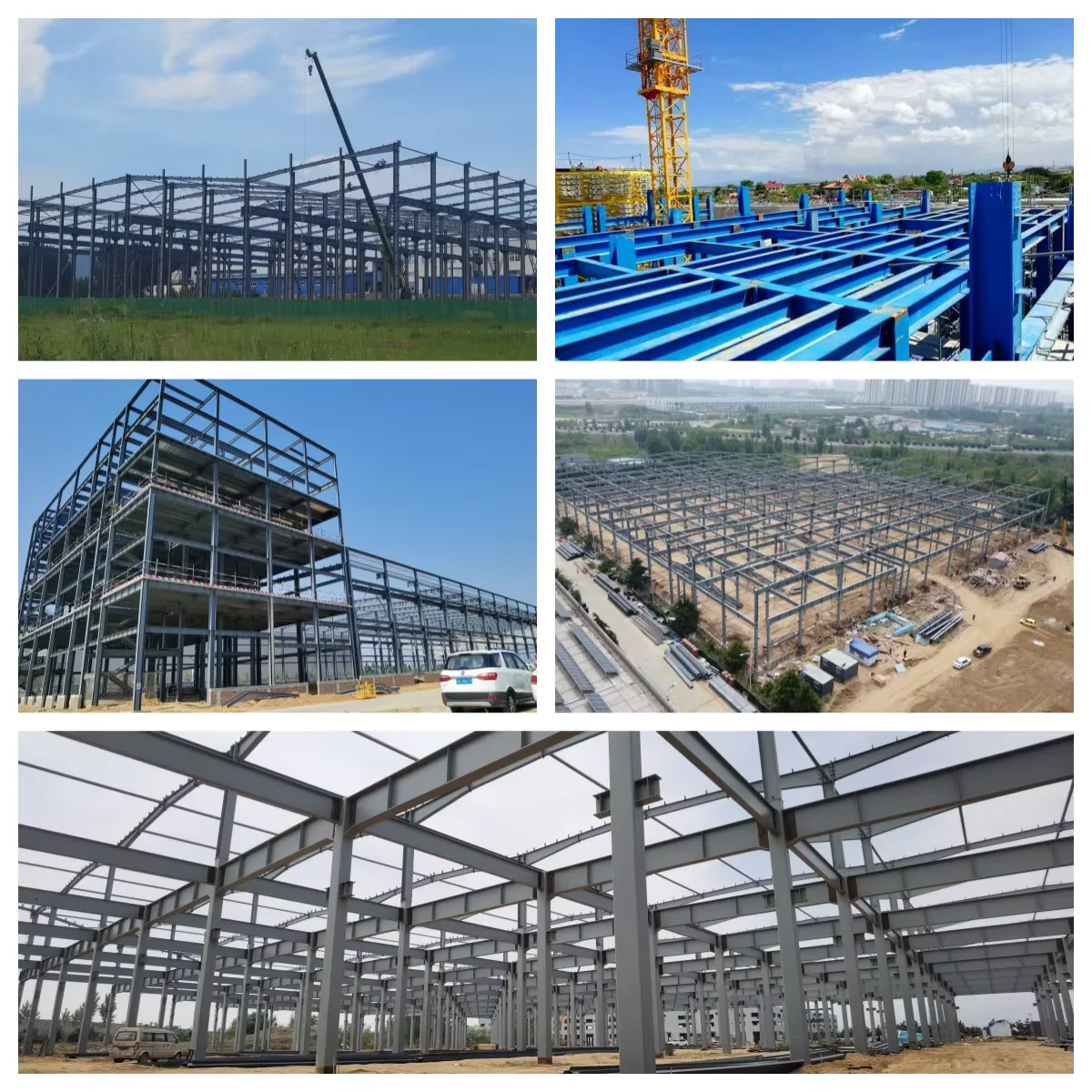 Prefabricated Workshop Building - Cold Storage & Steel Frame