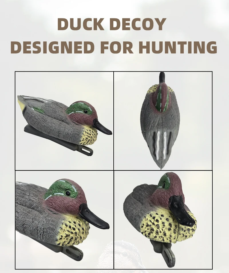 Outdoors Realistic Plastic Duck Hunting Decoy - Mallard