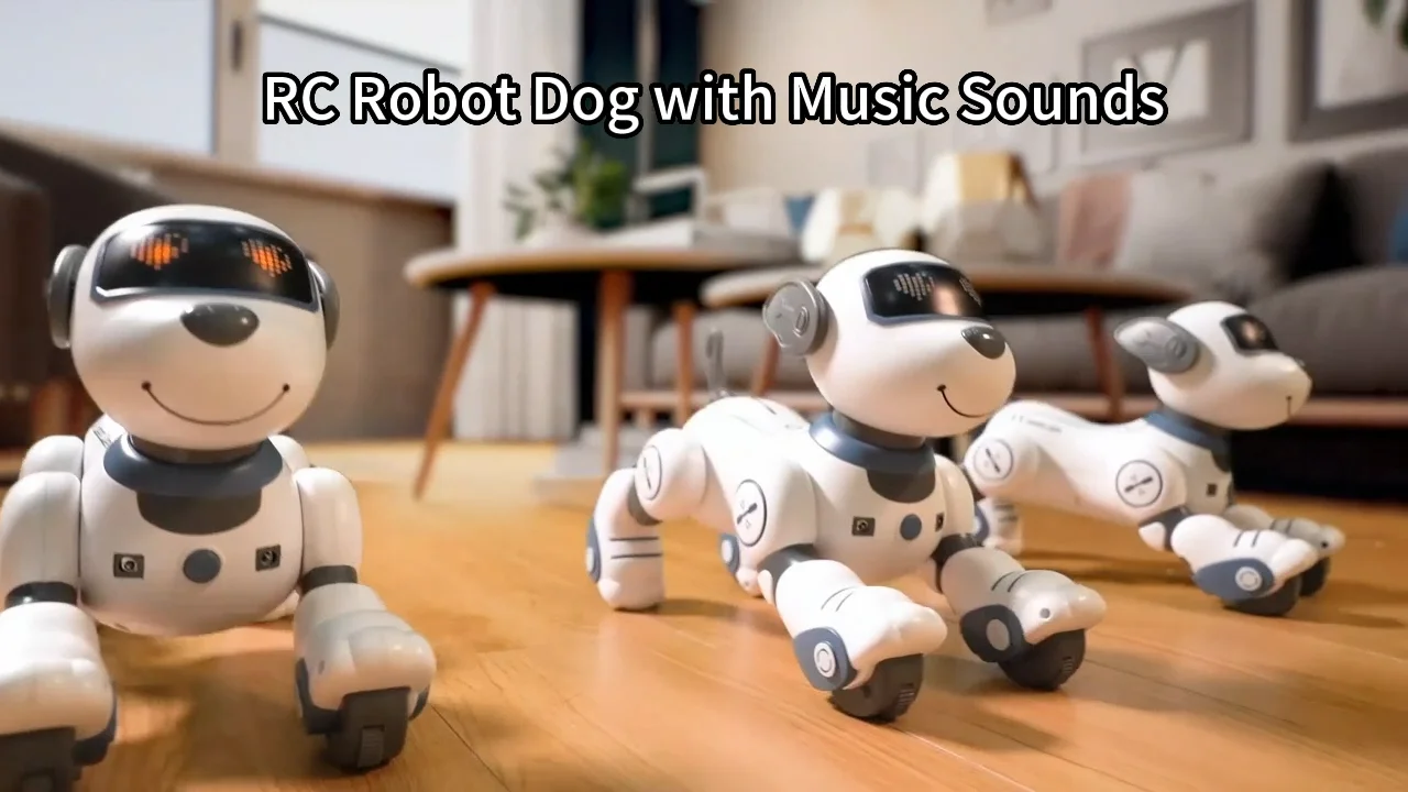 Electronic Remote Control Voice Dialogue Smart Robot Dog Intelligent ...