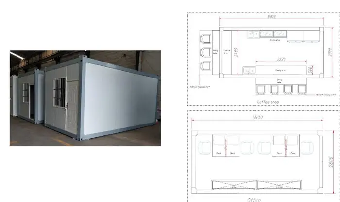 Single Floor Complete Flatpak Container House Queen Ann Prefab Condos ...