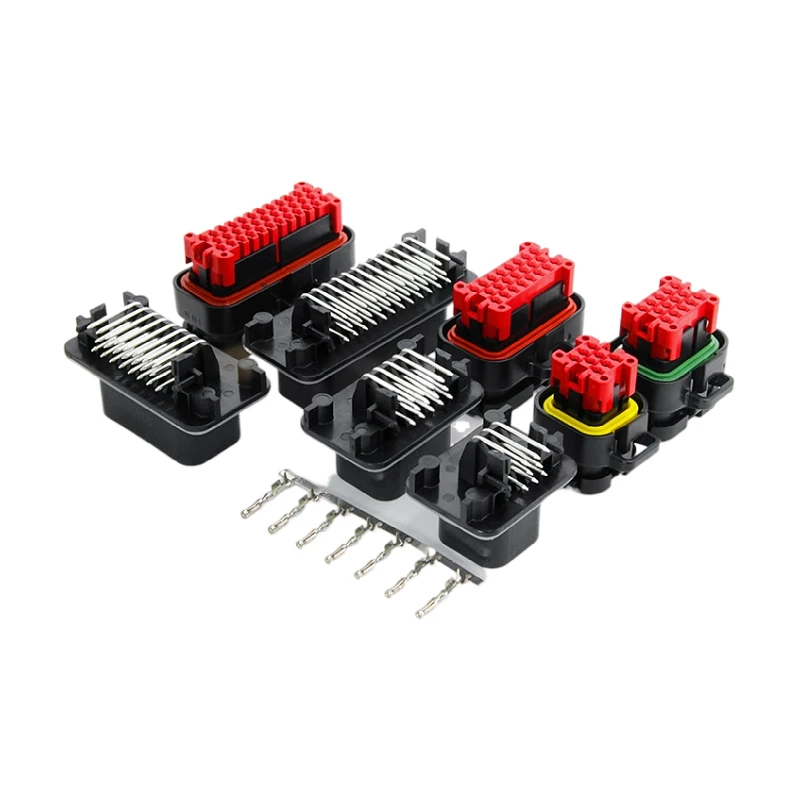 Dt 12 Pin Brown Male Deutsch Waterproof Electrical Wire Automotive ...