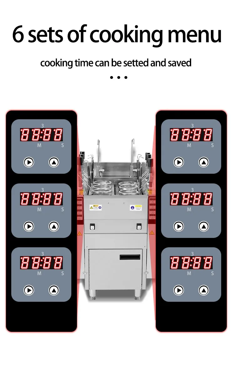 Commercial Auto Lift Electric Thermal Rapid Instant Noodle Cooker - Buy ...