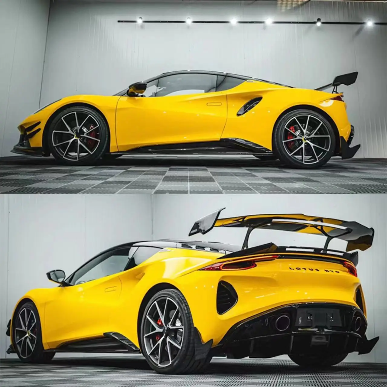 Dry Carbon Fiber Body Kit for Lotus Emira Front Lip