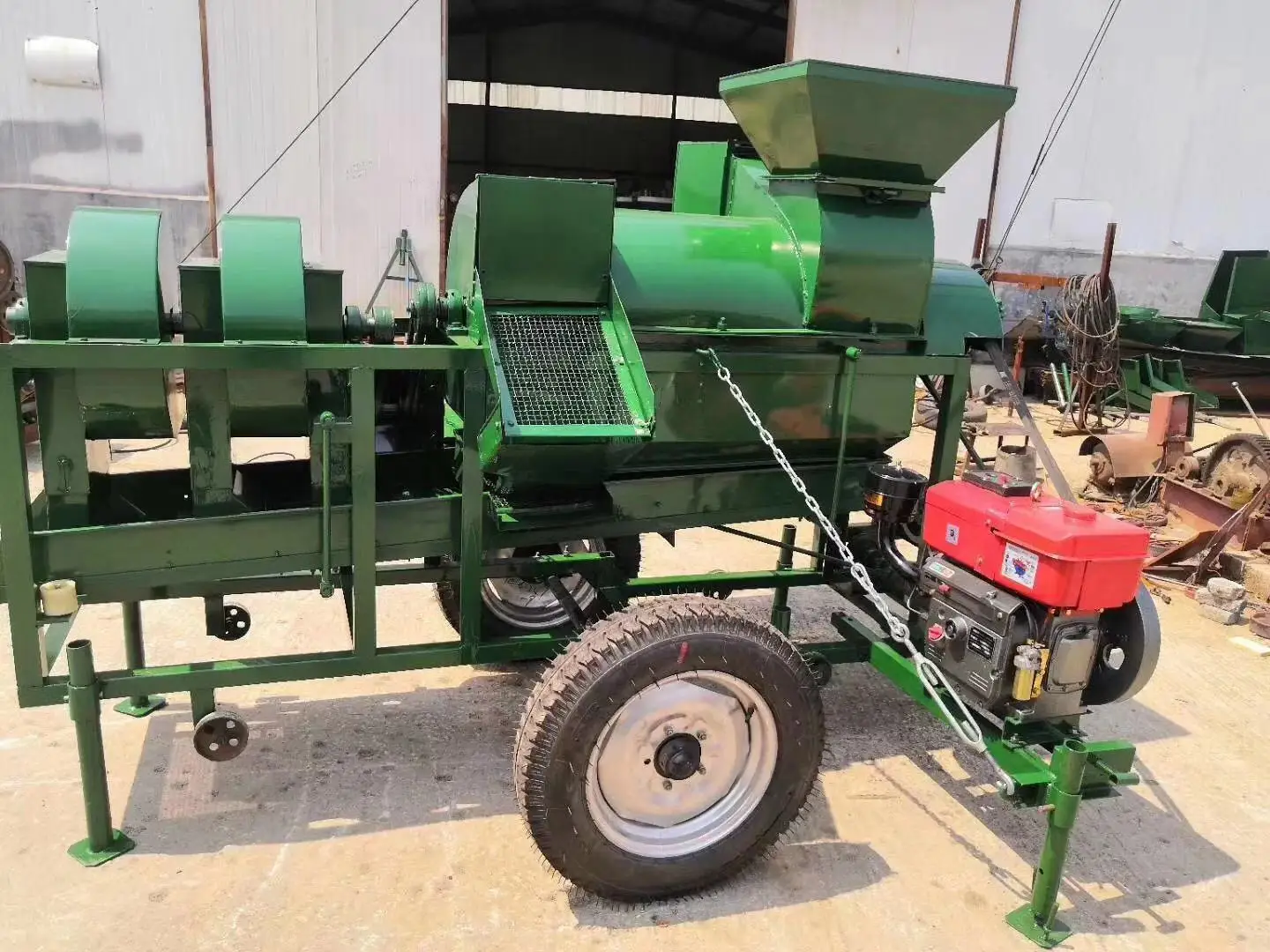 Lager Corn Thresher Sheller Machine - Multifunctional Agri Equipment