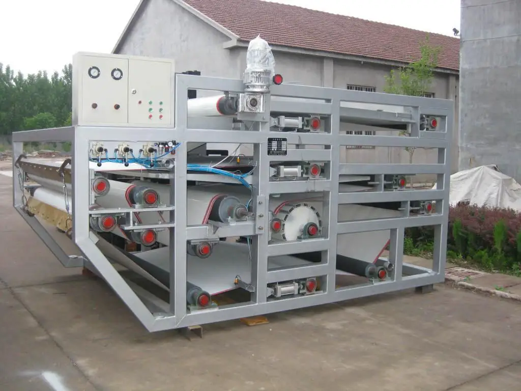 Belt-type Rotary Drum Concentrator And Dewatering Machine High ...