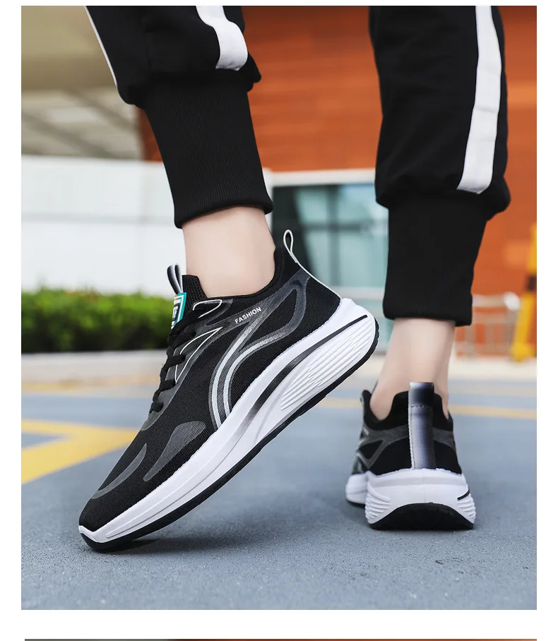 Sneaker Men's Summer 2024 New Breathable Soft Bottom Running Shoes ...