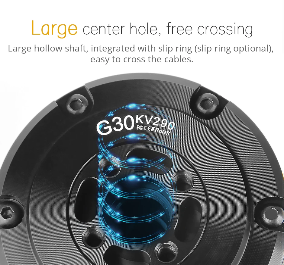 T-motor Gimbal Motor With Encoder For Professional Quadcopter Dji Mavic ...