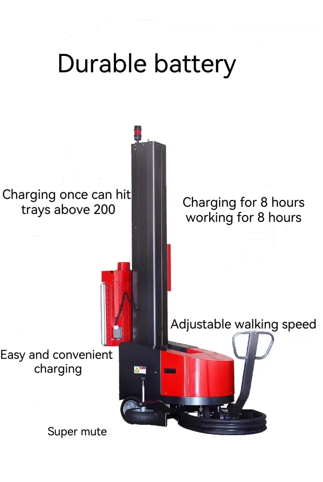 Mobile Robot Pallet Stretch Film Wrapper Intelligent Self-propelled ...