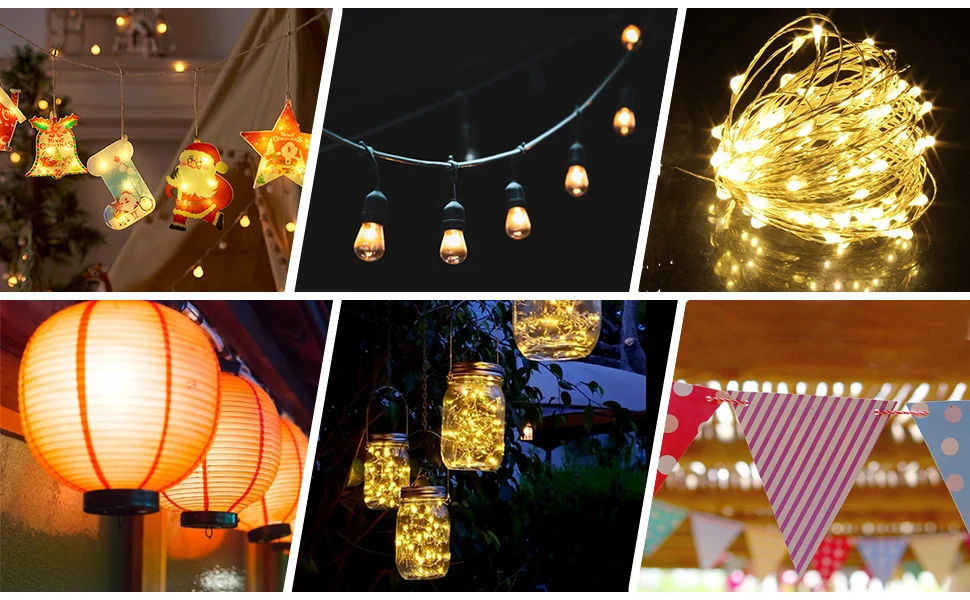 Hanging String Light Garden Backyard Patio Lighting Stand Height ...