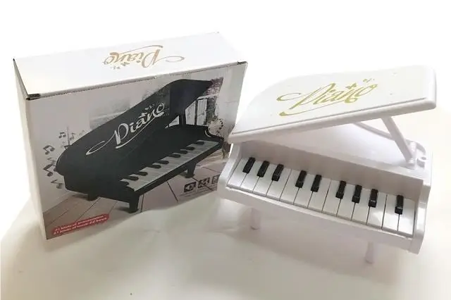 Kids Musical Instrument Baby Mini Keyboard Simulation Plastic Piano Toy ...