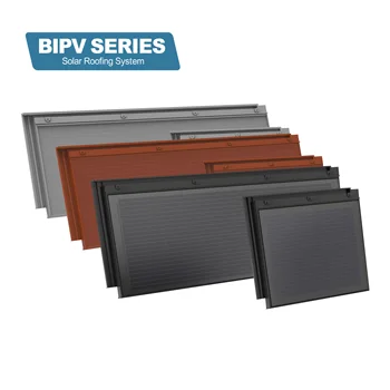 Sunket Bipv Facade Wall Bipv Roof Photovoltaic Ventilated Facade Red ...