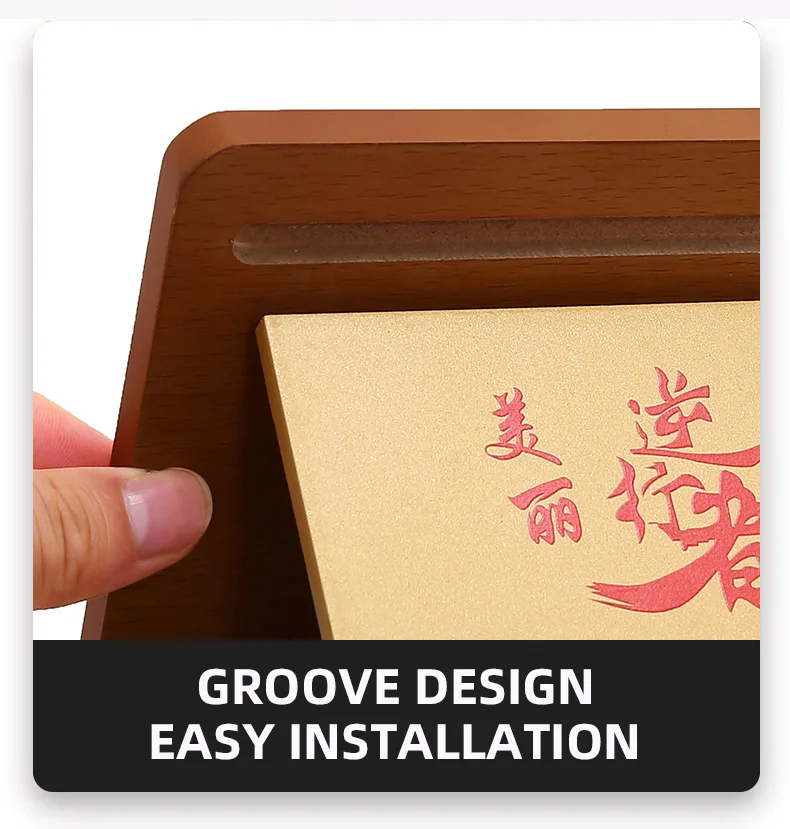 Folding Authorization Plaque Medal - Customizable & Durable
