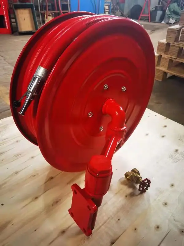Manual Swing Arm Fire Hose Reel - Reliable Fire Hydrant System