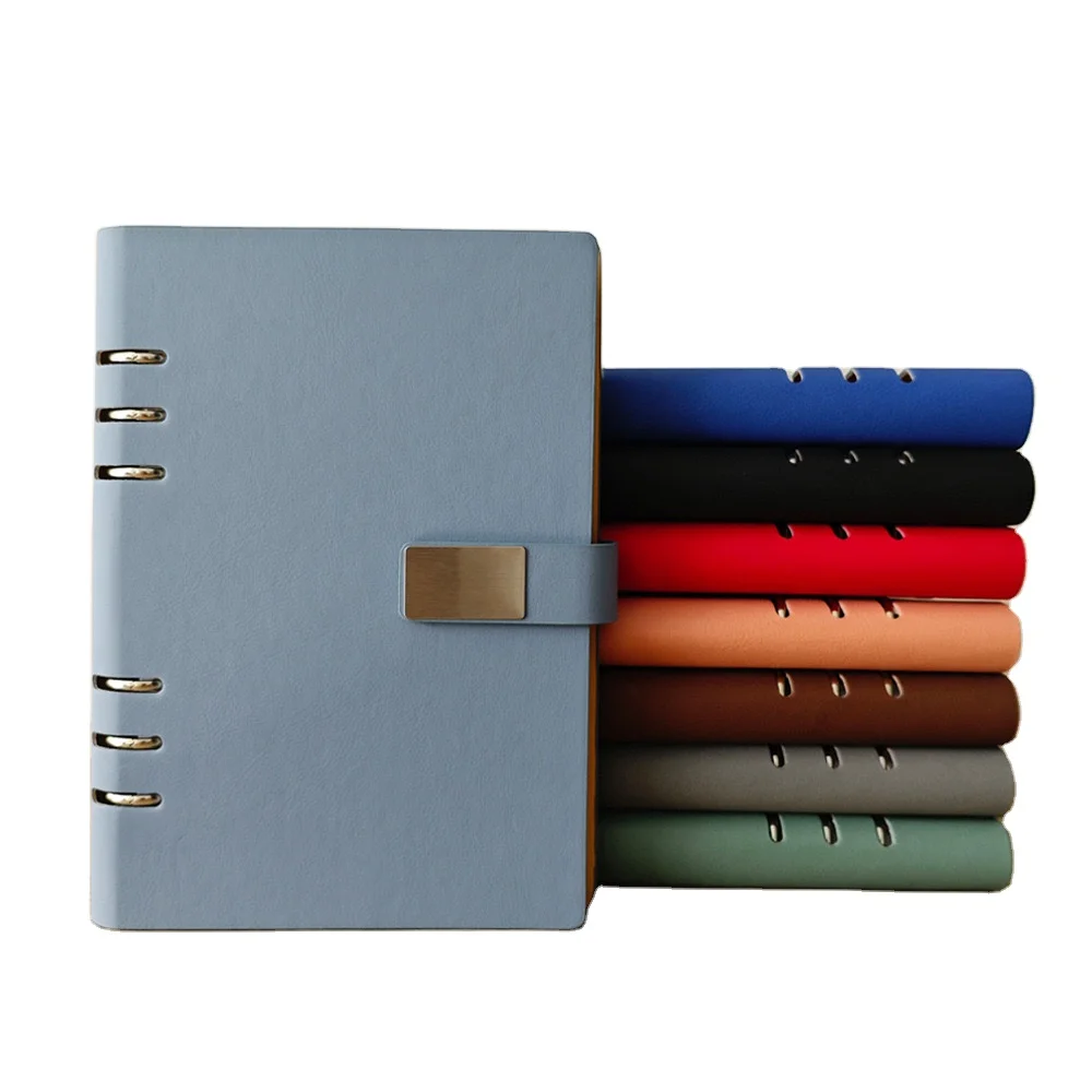 A6 A7 Planner Binder Agenda Organizer Notebook Mini Pu Leather Diary ...