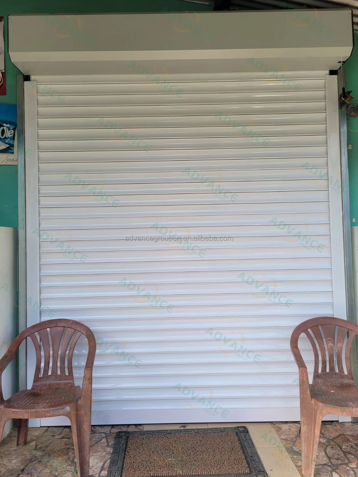 Modern Aluminum Roller Shutter Garage Door - Thermal Insulated, Wind ...