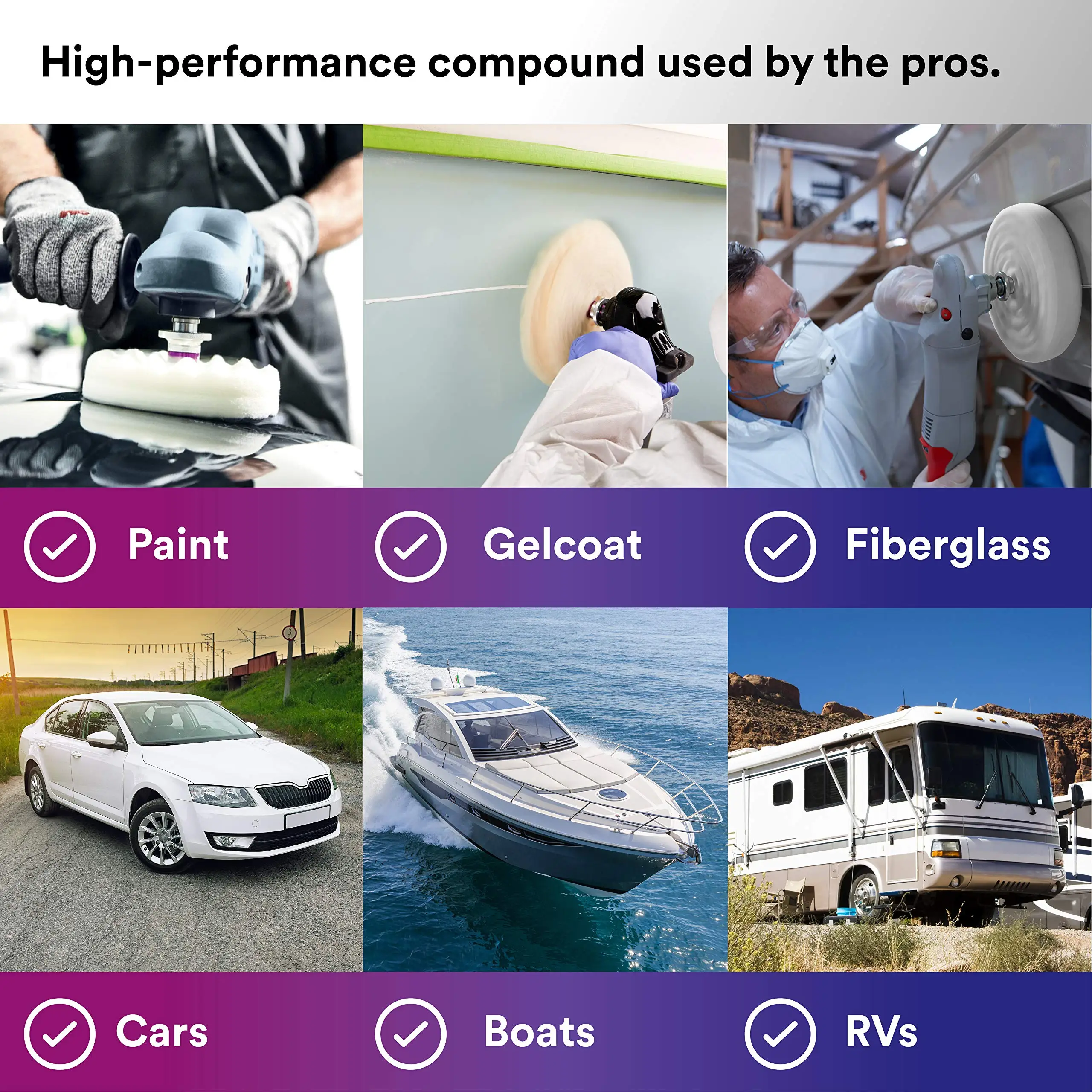 3M Perfect-It 1 Quart Automotive Polishing Wax - Eco-Friendly Car Care