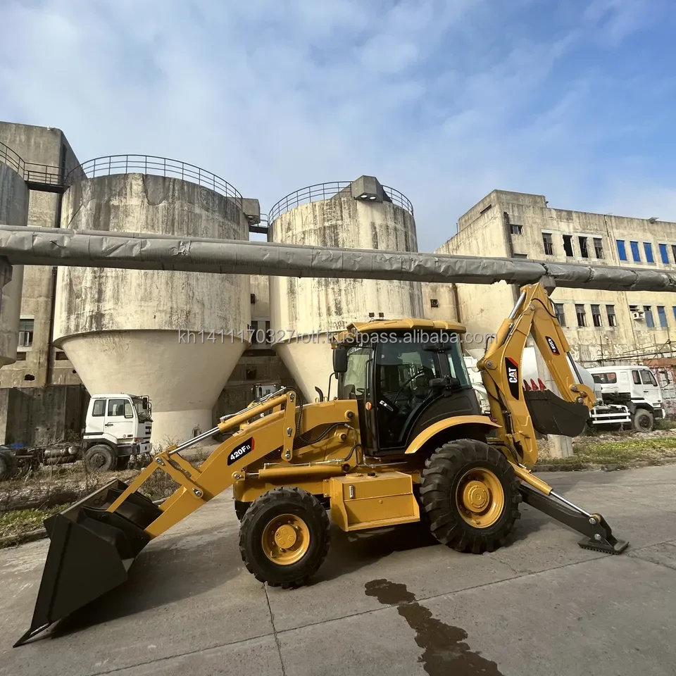 USA Made Mini Backhoe Loader Caterpillar 420F2 Backhoe Loader and ...