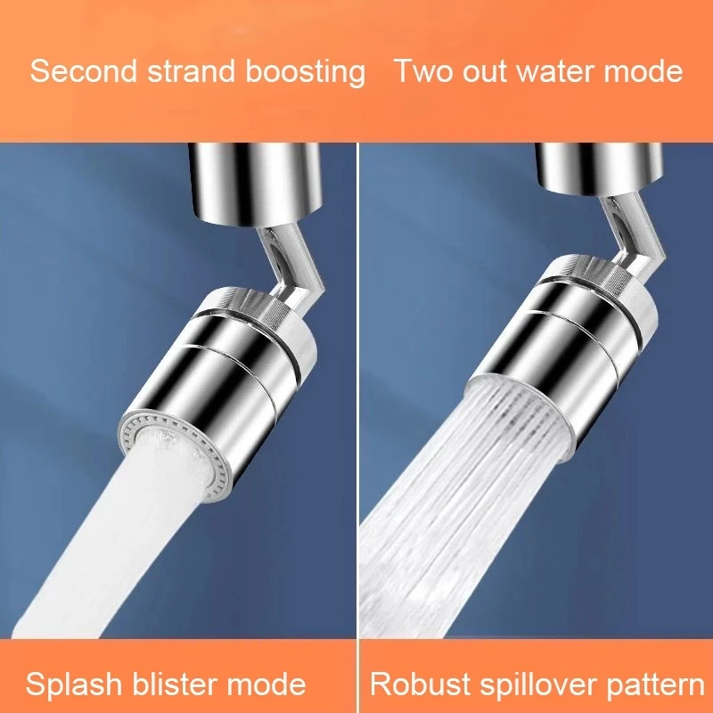 Universal Faucet Movable Tap - 720 Degree Rotating Filter