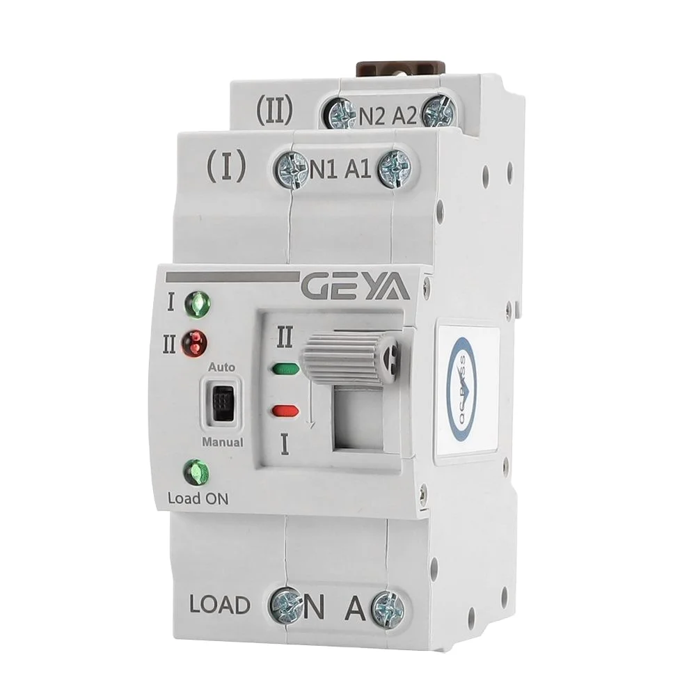 Geya G2r-63 Ii 2p Ats Dual Ats Automatic Transfer Switch Changeover ...