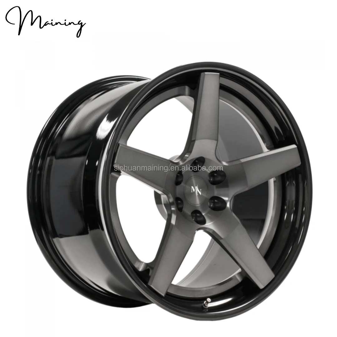 Customized 5x120 5x114.3 5x112 Forged Aluminum Wheels Chrome Finish for ...