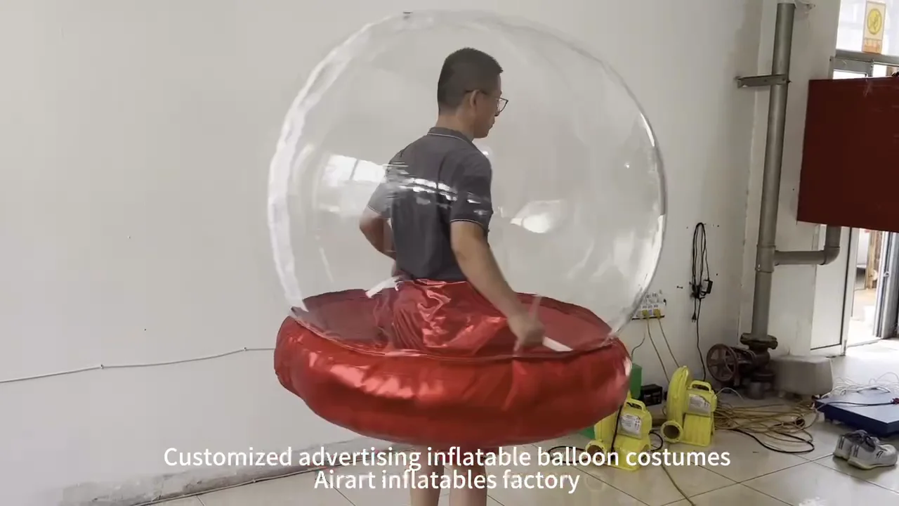 New Design Inflatable Transparent Ball Costume,Transparent Inflatable ...