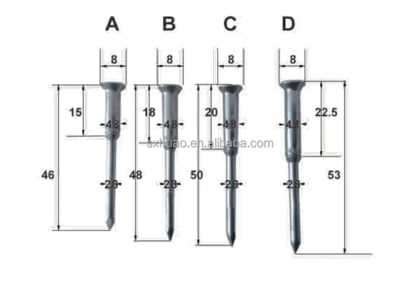 Fastener for Connecting Conveyor Belt MSRTX R2, R5, & R6 - Durable ...