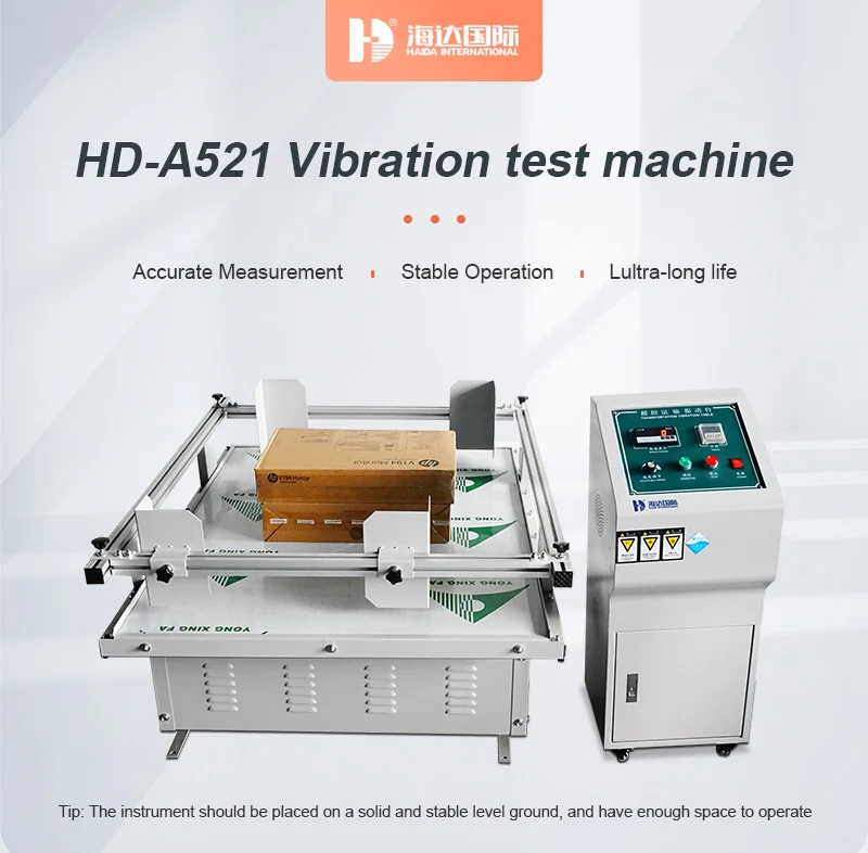 Rotary Type Vibration Test Machine/Packaging Carton Box Simulated ...