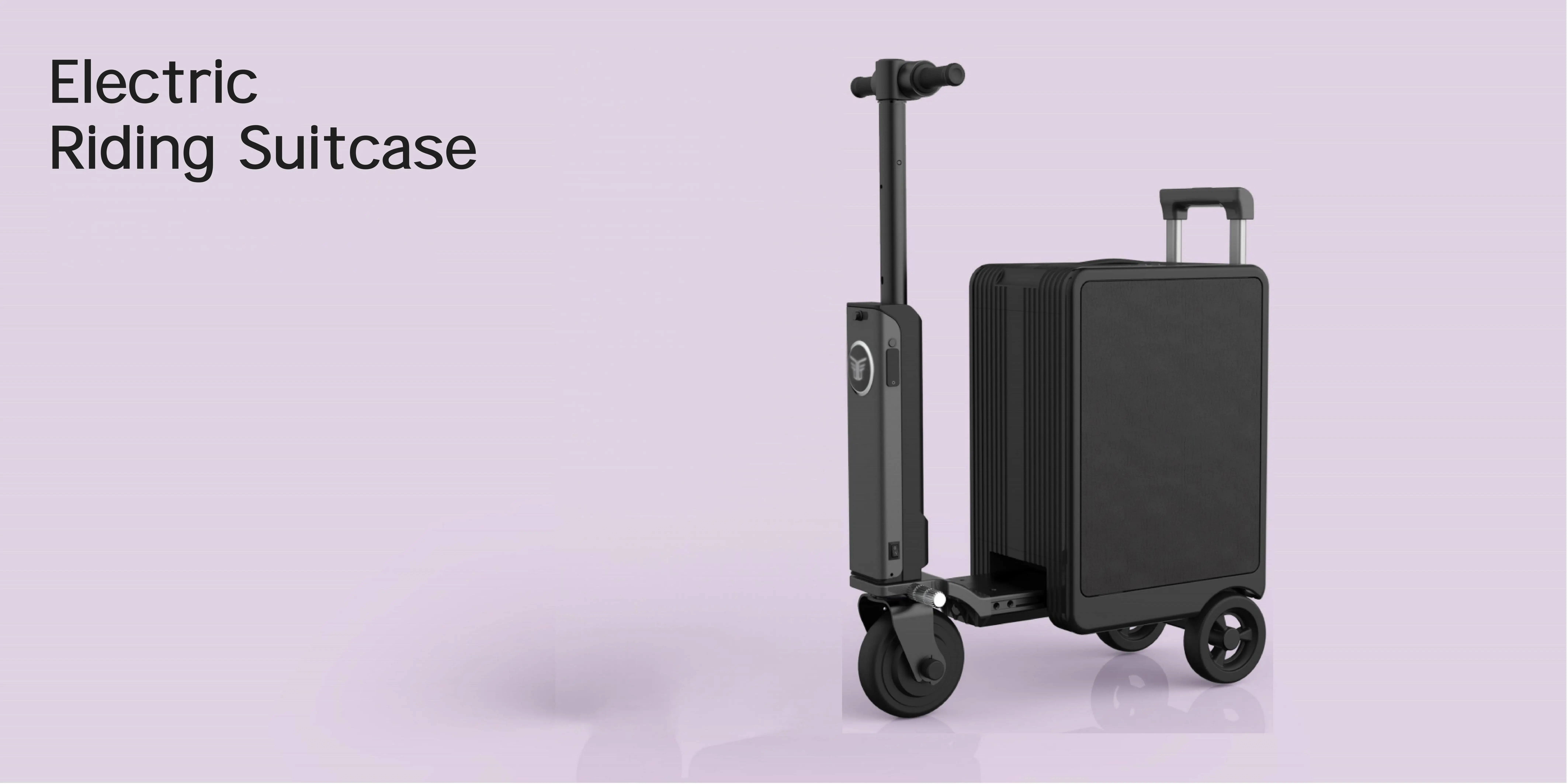 Smart Suitcase Luggage Ride on Scooter Auto Follow You Bluetooth Usb ...