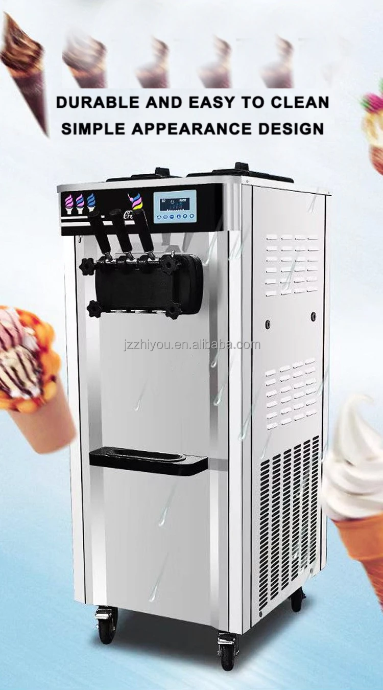 Simple Structure Small Size Homemade Ice Cream Machine For Sale - Buy ...