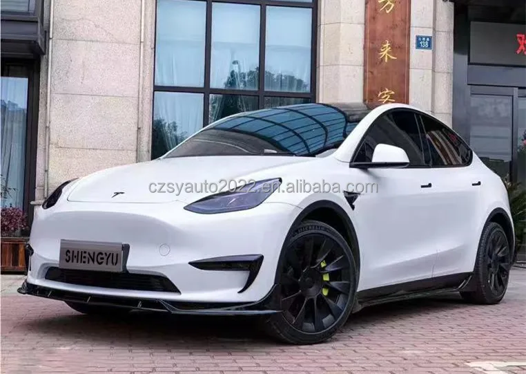 Body Kit Include Front Lip Side Skirts For Tesla Model Y Upgrade To ...