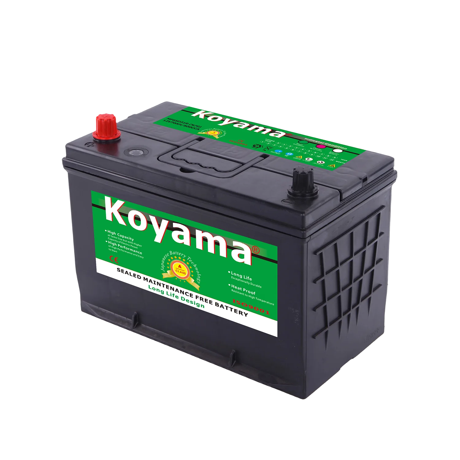 High Quality Sealed Maintenance Free Car Batteries (SMF Starting ...