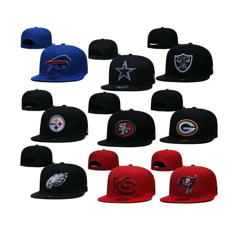Ready To Ship New 3d Embroidery Hats American Football Basketball ...