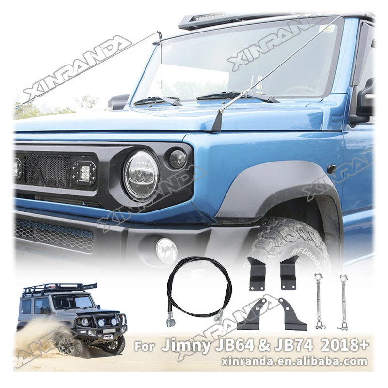 Jimny Accessories Branch Deflector Limb Riser Obstacle Eliminate Rope ...