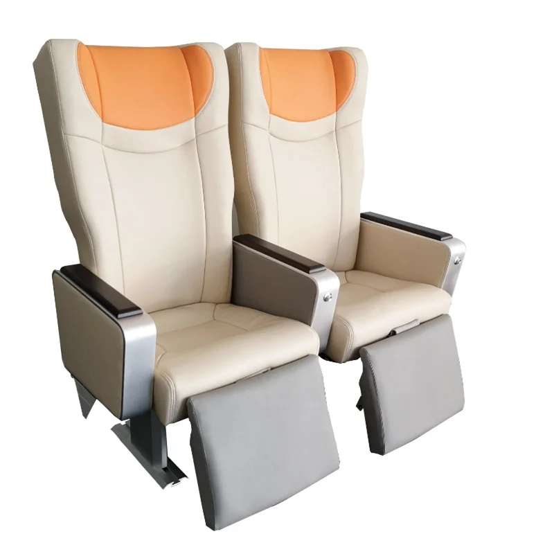 Luxurious Marine Passenger Seats - Reclining & PU Fabric