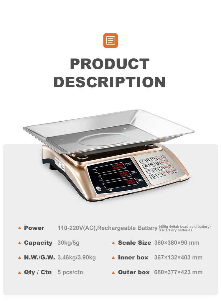 Precision Gram Electric Weight Lab Top Load Balance Digital Weighing ...