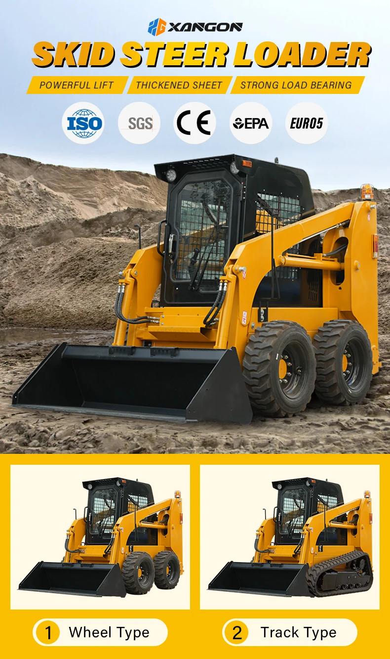 Free Shipping Epa Sh120t Skid Steer Loader Rated Length From Rear Axle ...