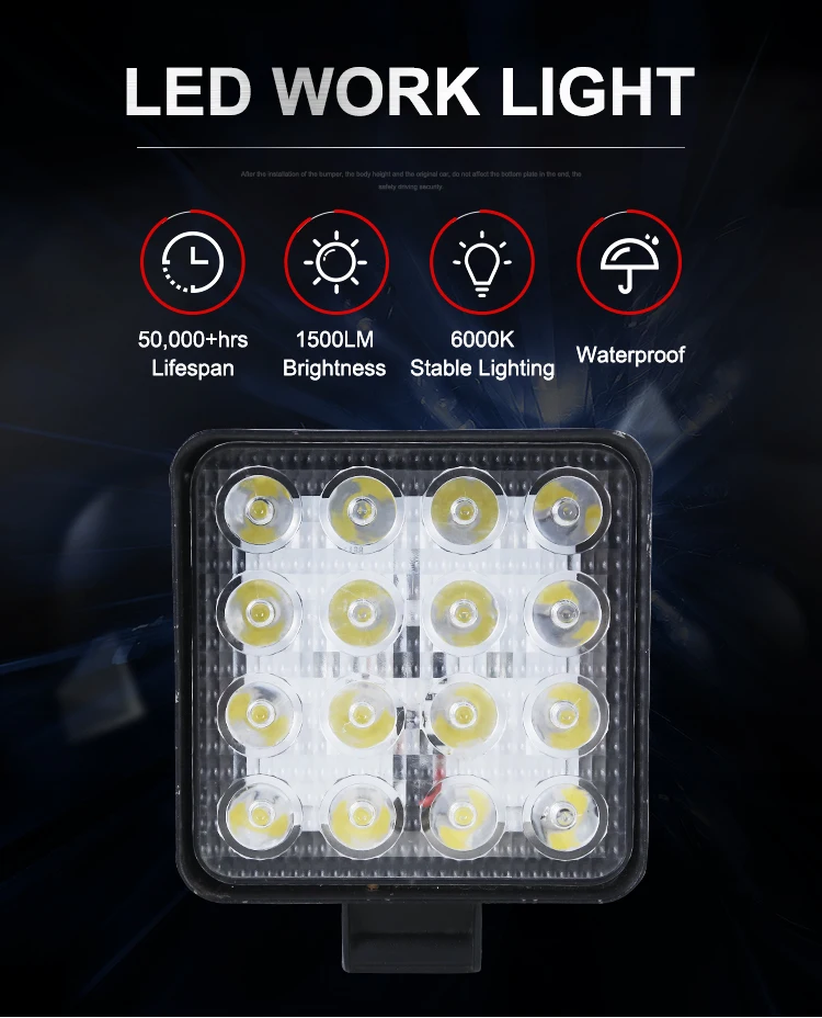 Auto Lighting System Led Driving Truck Lights Led Work Light - Buy Led ...