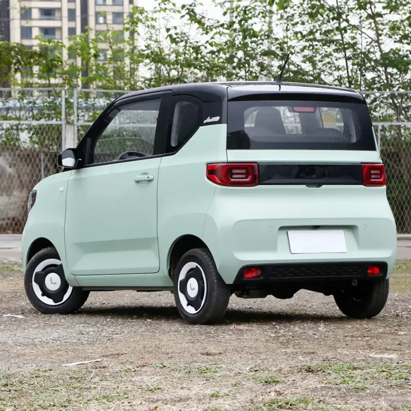 Mini Ev Enjoy Version 170km Lithium Wuling Hongguang Electric Vehicles ...