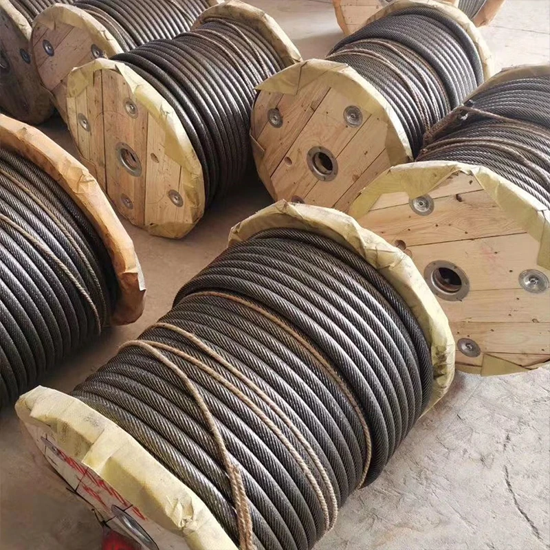 Alibaba.com: Factory Supply Ungalvanized Steel Wire Rope 8x19s+FC ...