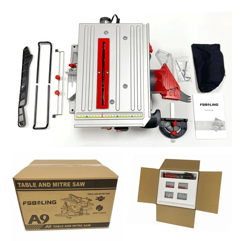 New Dual-purpose Woodworking Machinery Folding Portable Multifunctional ...